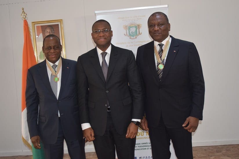 Hamed Bakayoko et Ally Coulibaly élevés au rang de commandeur dans l ...