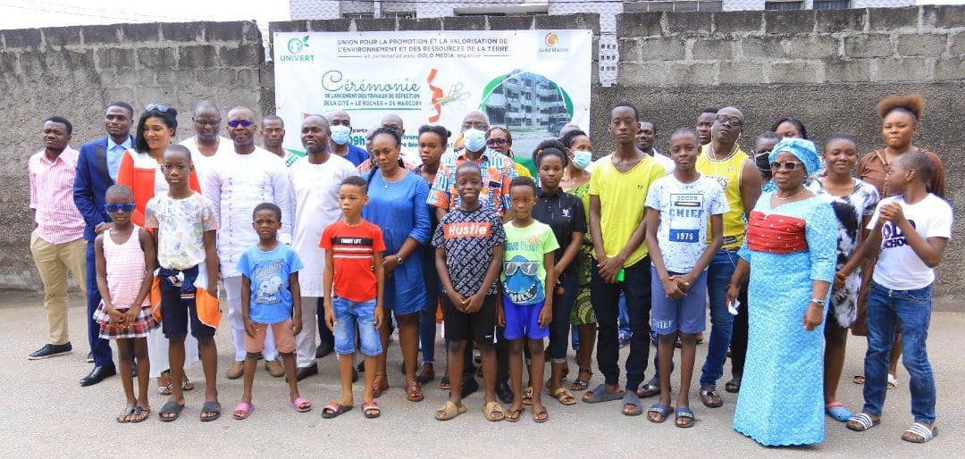 Organisations ( ONG) : UNIVERT redonne le sourire au Rocher | AbidjanPress